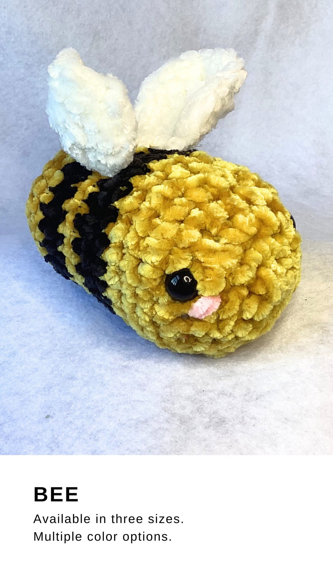 Crochet BEE Plushie Amigurumi - Etsy