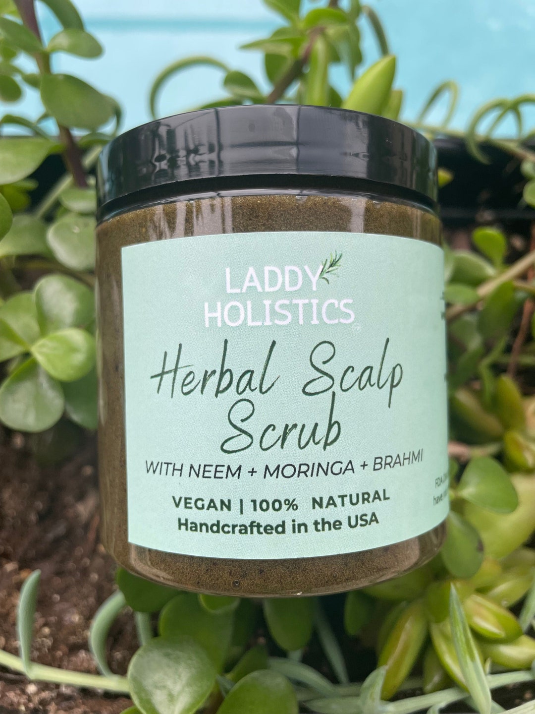 Scalp Scrub Psoriasis Relief Dandruff Scrub Natural Haircare Herbal ...