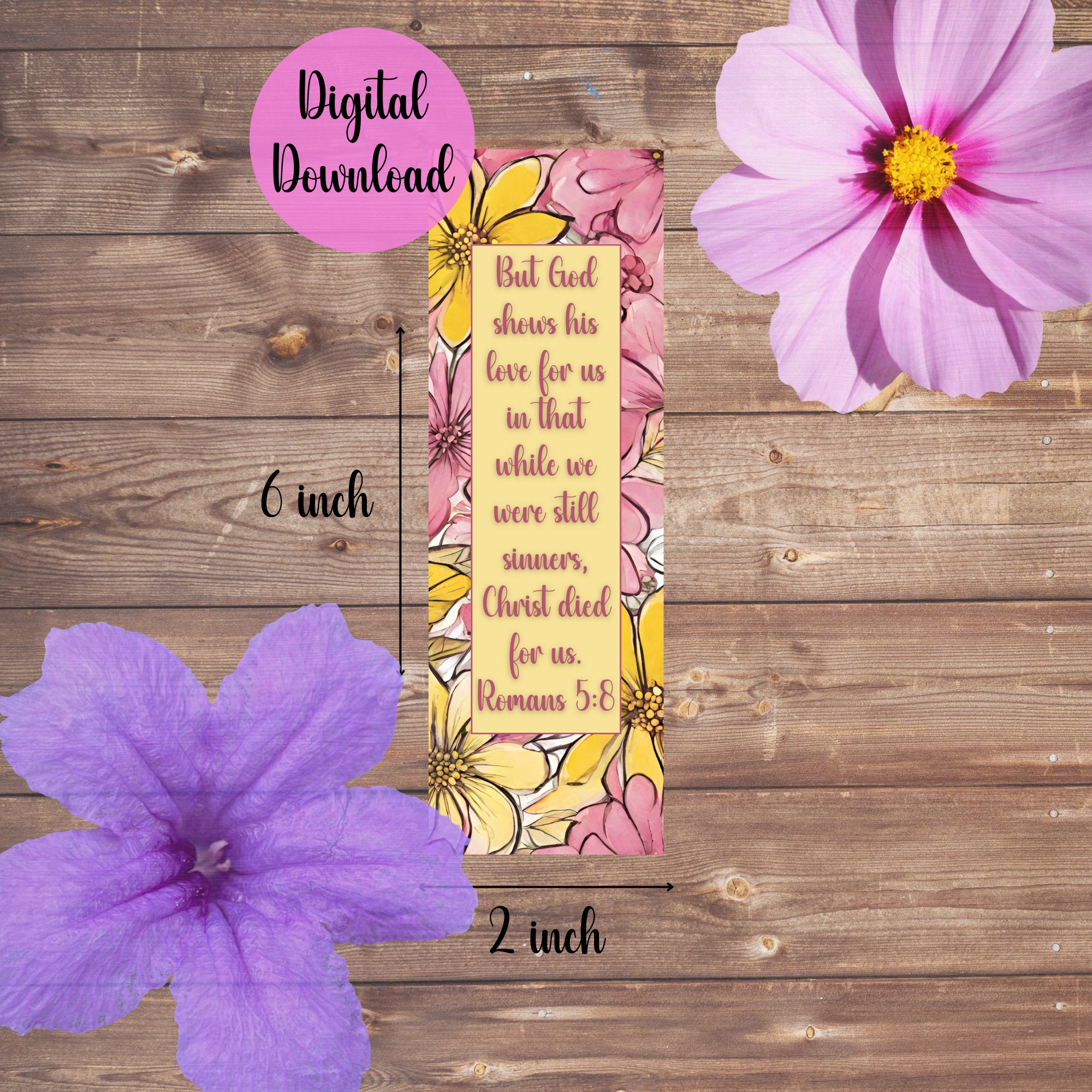 Easter Bible Verse Set of 8 Printable Bookmarks, Downloadable Bookmarks ...