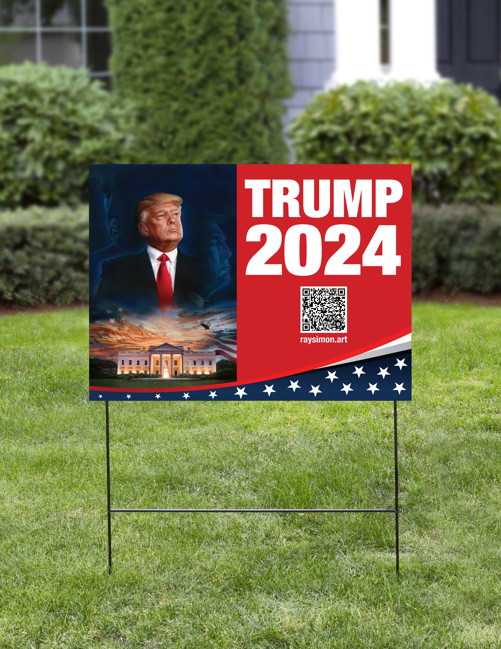 Trump 2024 Yard Sign 'the Awakening' - Etsy