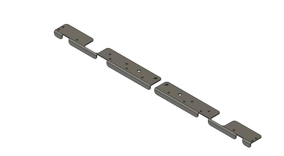 3rd Gen 4runner Bolt on Slider Plate CNC Plasma/laser CAD File - Etsy