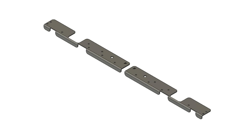 3rd Gen 4runner Bolt on Slider Plate CNC Plasma/laser CAD File - Etsy