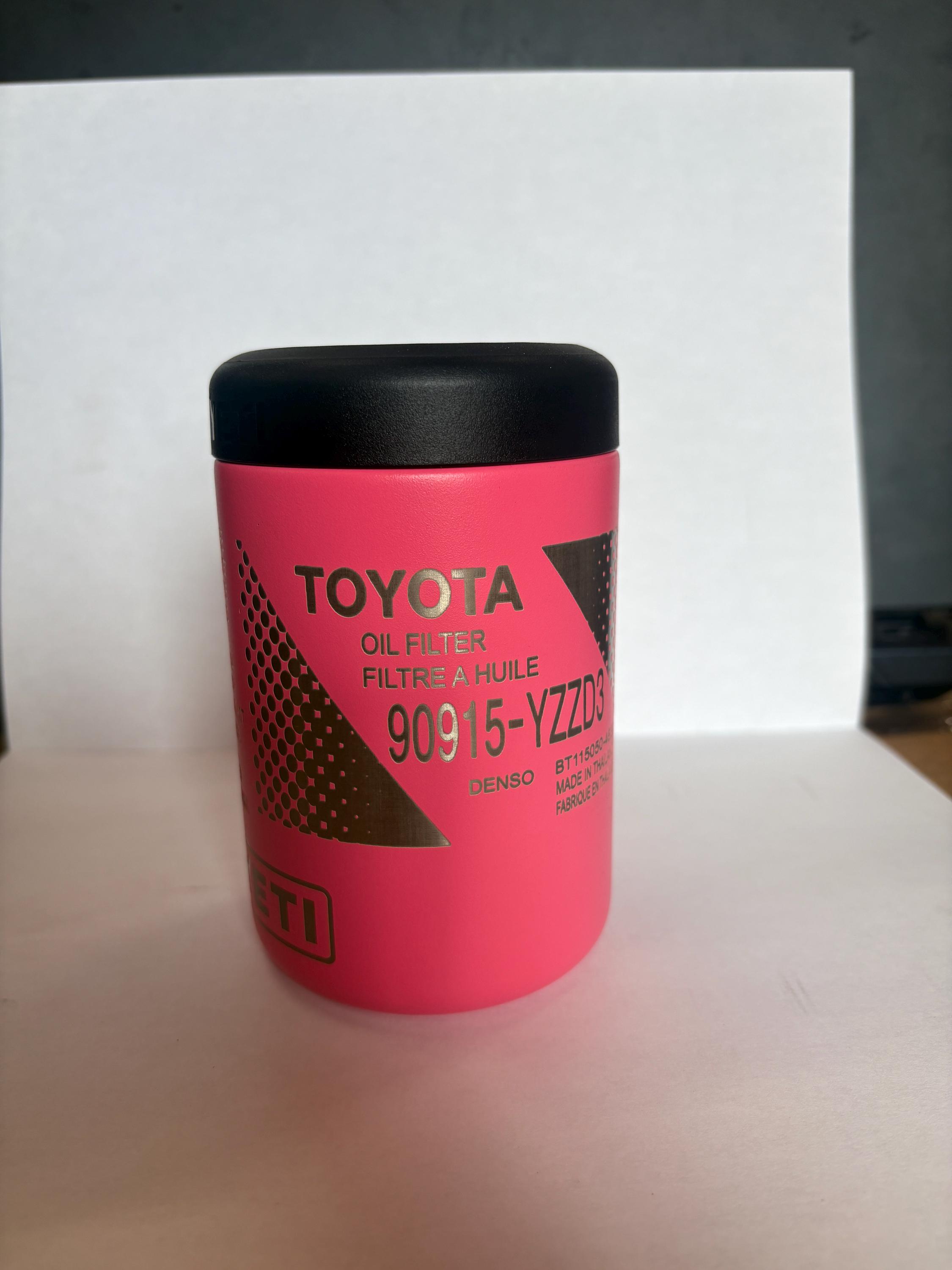 Toyota OEM Oil Filter Design for Laser Engraving Digital File - Etsy