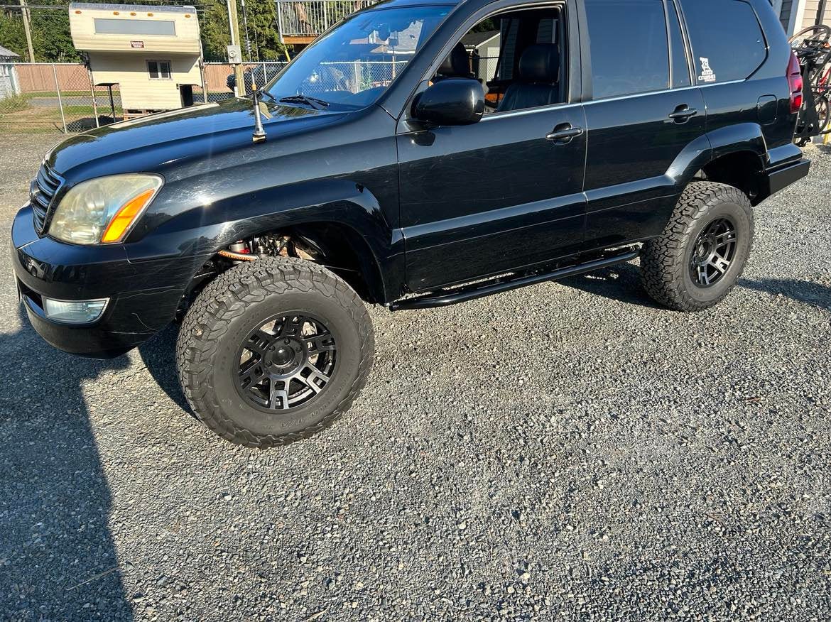 4th Gen 4runner/gx470 Bolt on Slider Plates DXF File CNC Plasma/laser ...