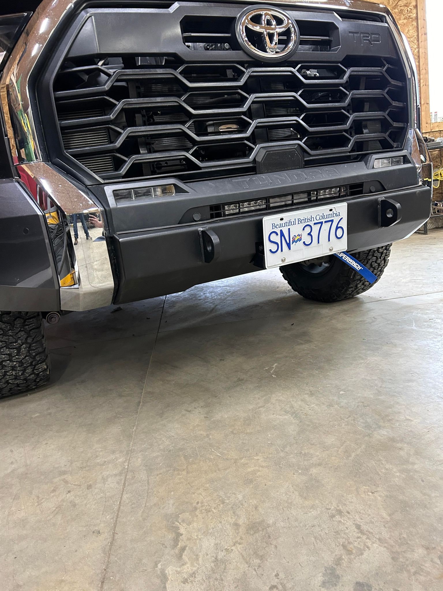 3rd Gen Tundra Front Winch Bumper CAD File CNC Plasma/laser - Etsy