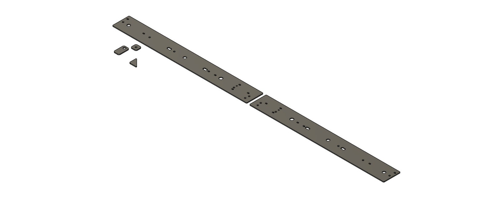 4th Gen 4runner/gx470 Bolt on Slider Plates CAD File CNC Plasma/laser ...
