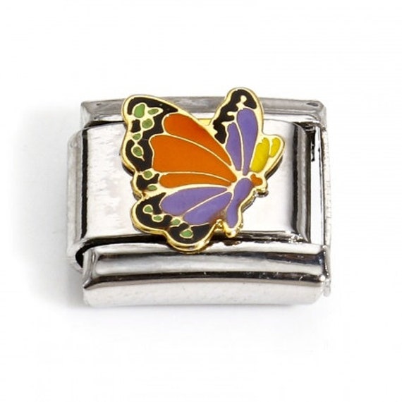 Butterfly nomination bracelet store