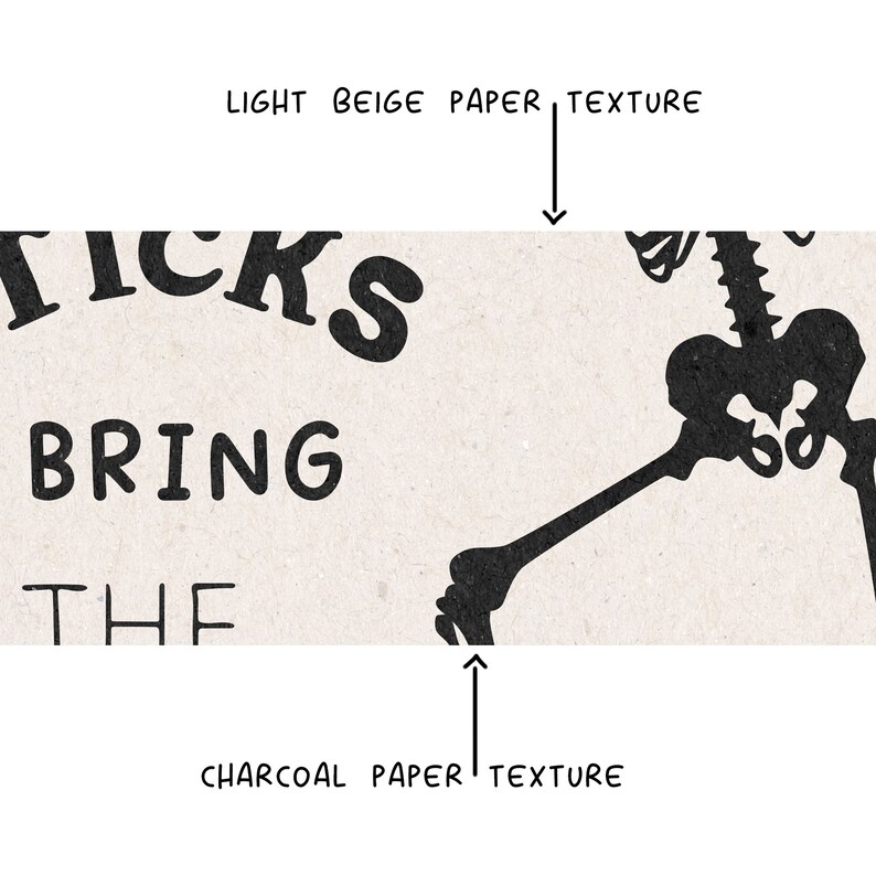 Funny Skeleton Poster, Minimalist Halloween Typography Print, Gothic ...