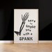 Funny Skeleton Poster, Minimalist Halloween Typography Print, Gothic ...