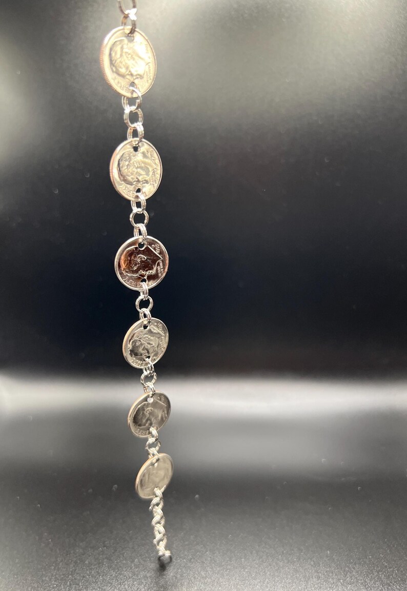 Dime Bracelet – Unique Coin Jewelry, U.S. Dimes - Etsy