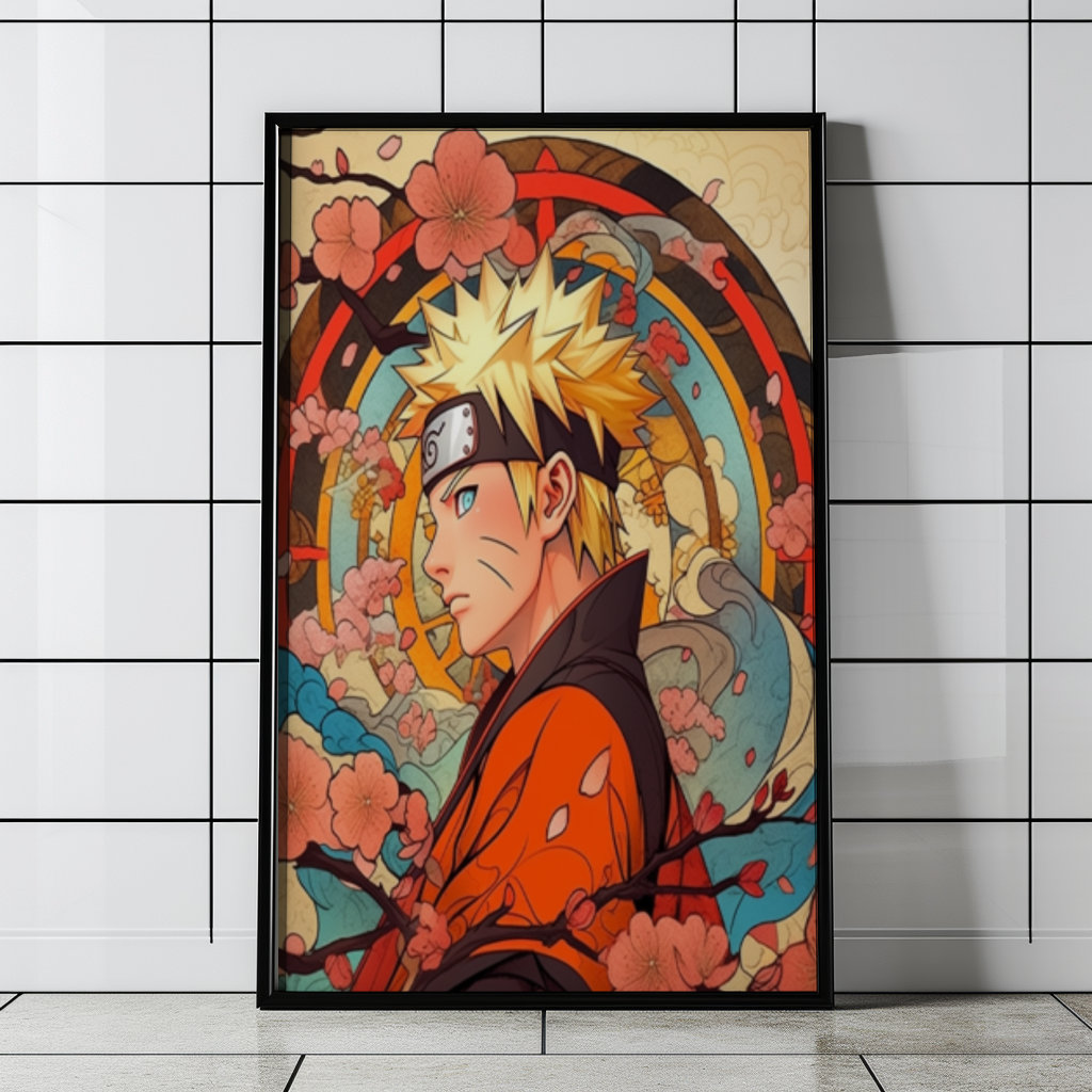 Naruto Poster, Instant Download, Digital Art Print, Manga Art ...