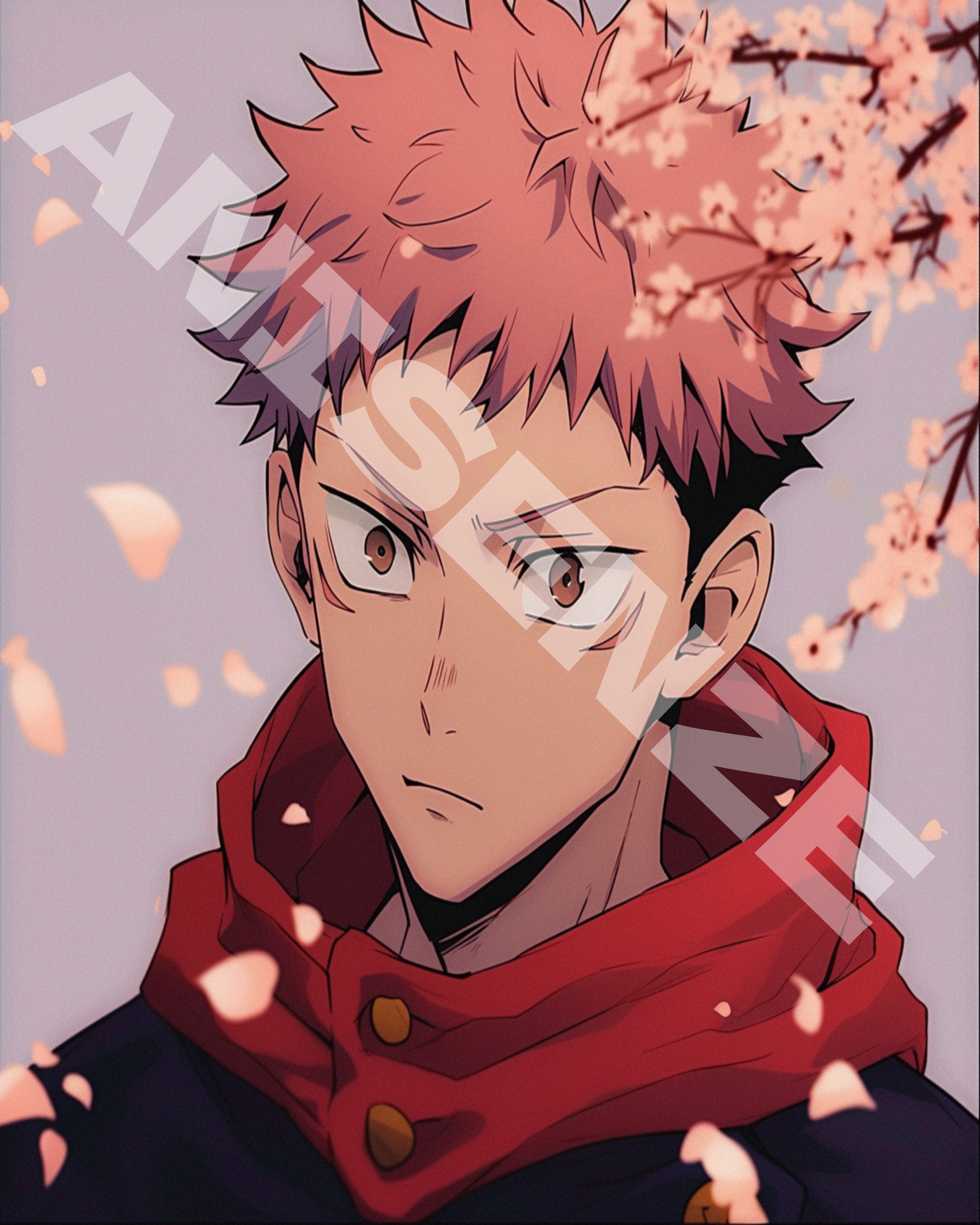 Yuji Poster, JJK, Jujutsu Kaisen Poster, Digital Download - Etsy