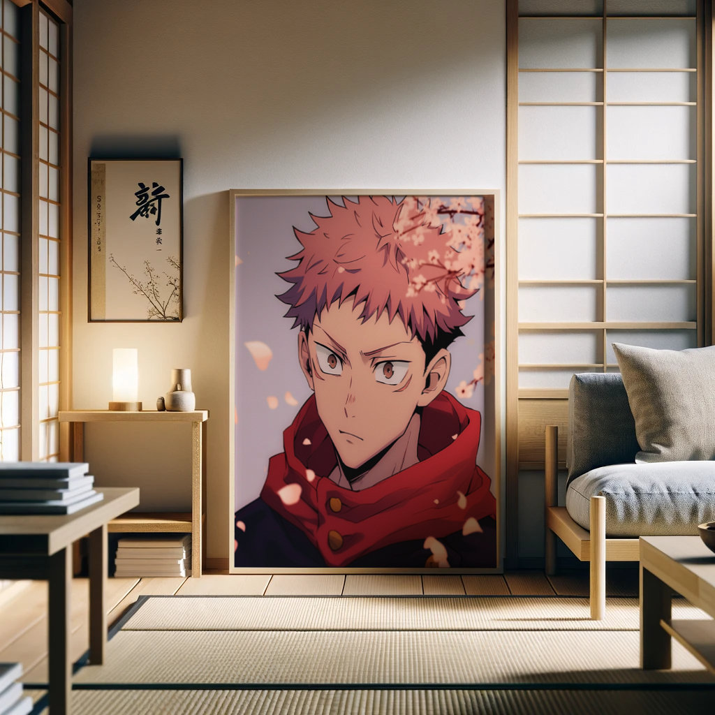 Yuji Poster, JJK, Jujutsu Kaisen Poster, Digital Download - Etsy