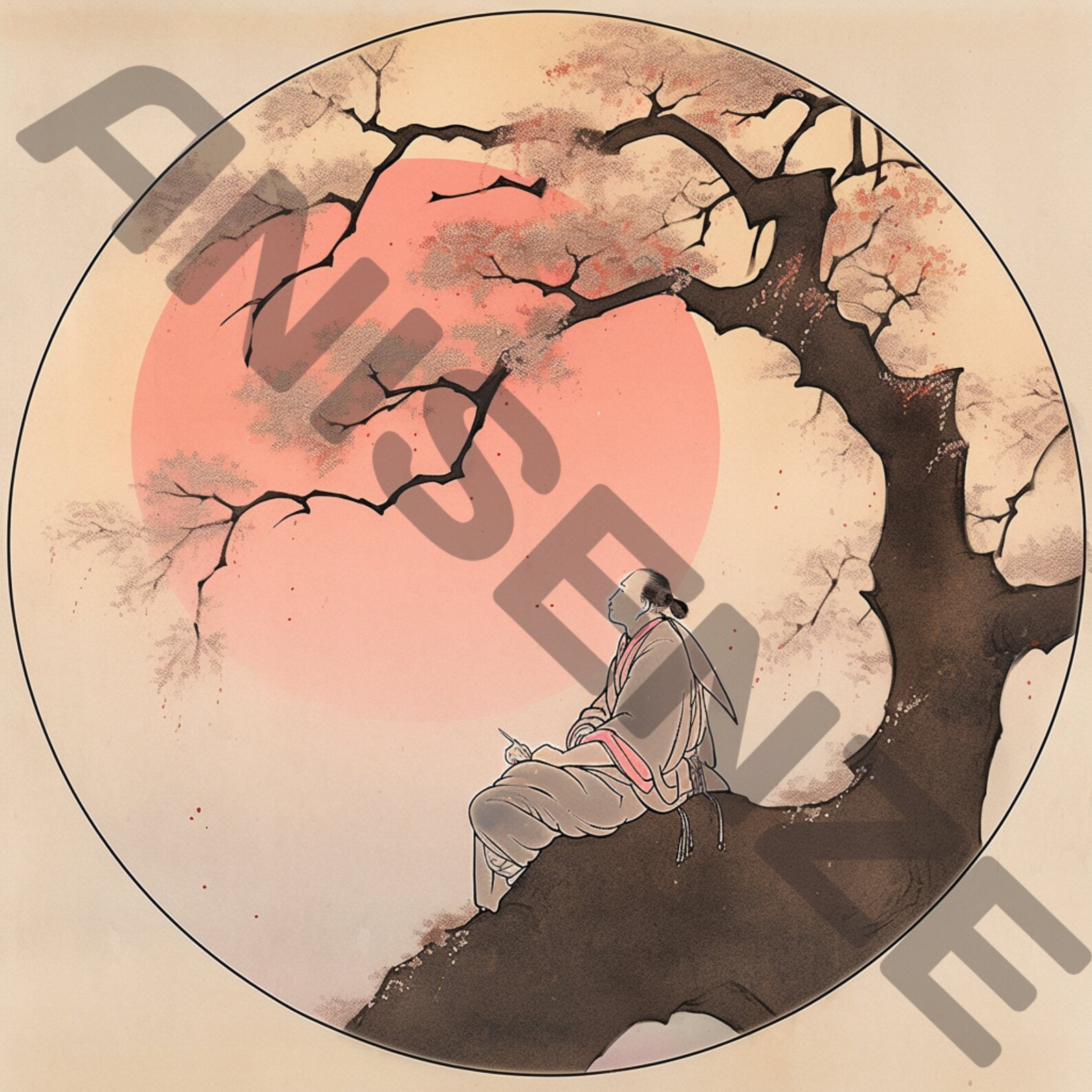 Japanese Style Poster Set, Set of 3, Digital Download, Home Decor ...