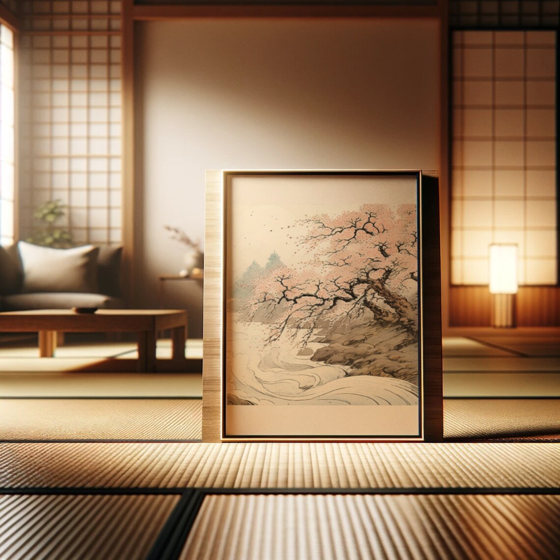 Japanese Style Poster Set, Set of 3, Digital Download, Home Decor ...