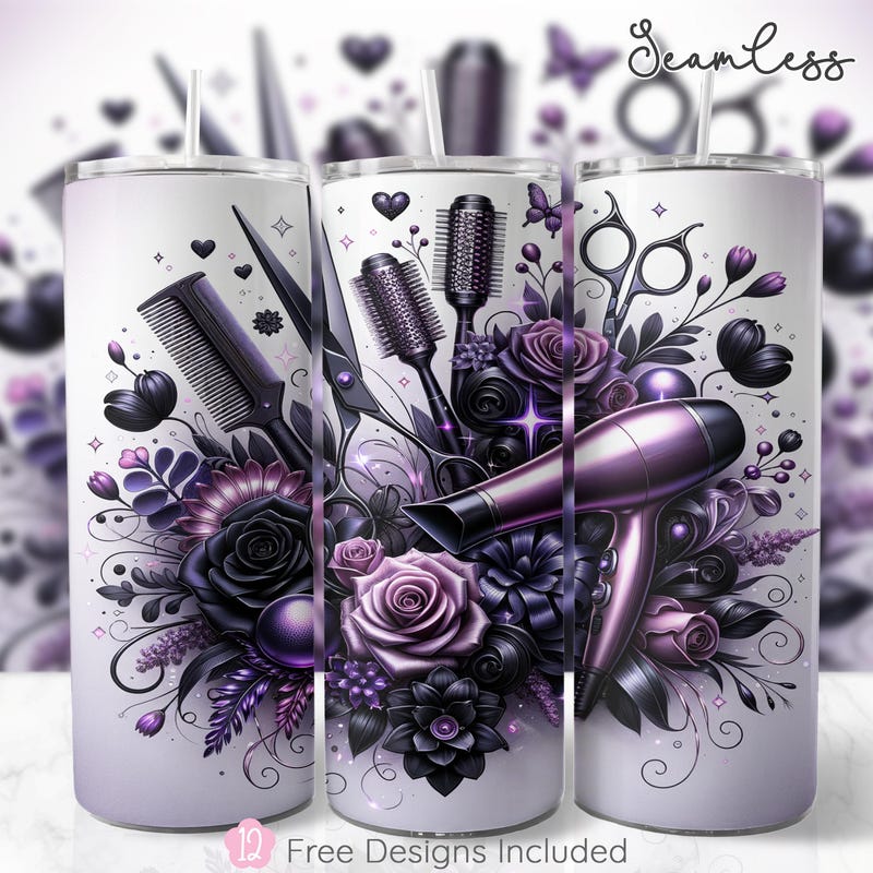 Hairdresser Tumbler Png - Etsy UK