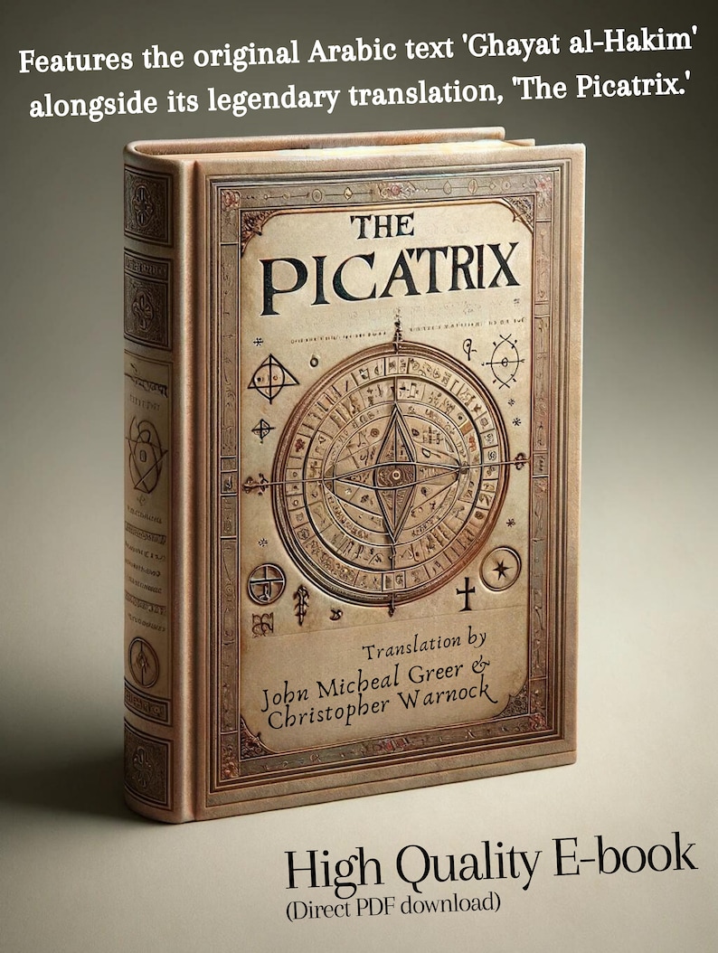 The Picatrix / Ghayat Al-hakim / غاية الحكيم - Etsy
