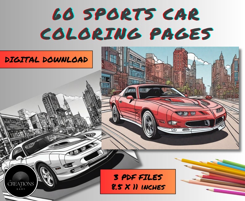 Printable Car Coloring Pages Fast Car Coloring Collection Color Pages ...
