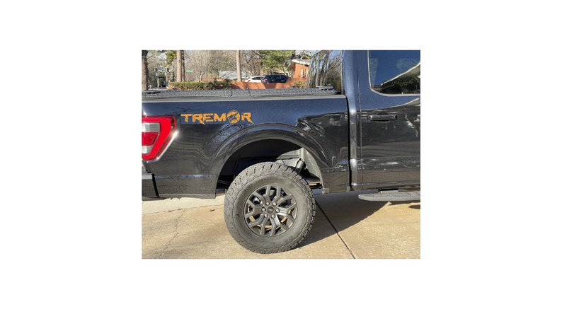 Tremor Coyote V8 5.0 Decals Fits Ford F150 F250 F350 Ranger Tremor Bed ...