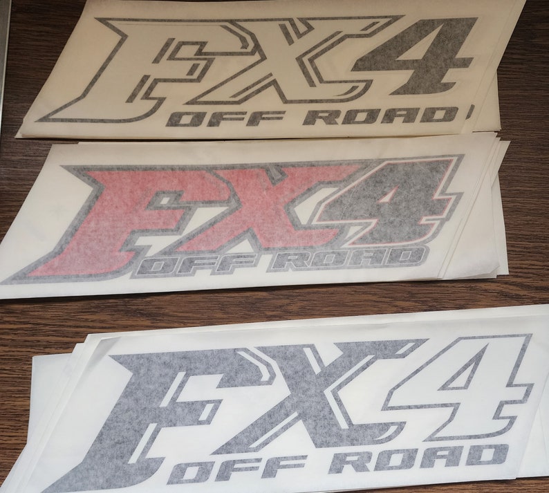 Ford FX4 Decals Fits Ford F150 F250 F350 Ranger Bed Side 2 Pices - Etsy