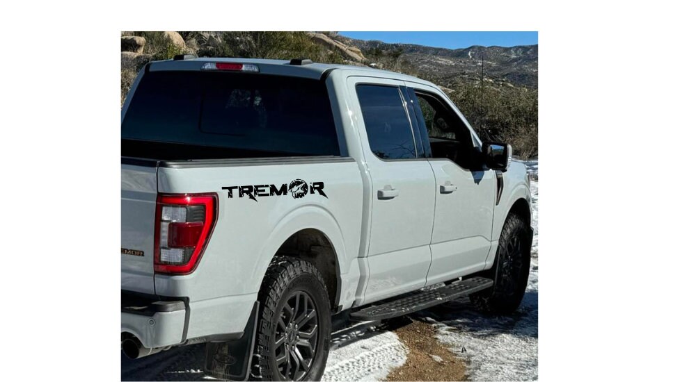 Tremor Coyote V8 5.0 Decals Fits Ford F150 F250 F350 Ranger Tremor Bed ...