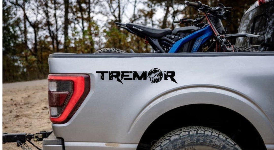 Tremor Coyote V8 5.0 Decals Fits Ford F150 F250 F350 Ranger Tremor Bed ...