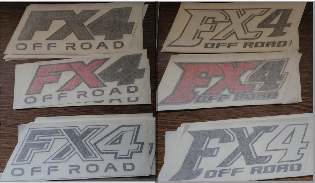 Ford FX4 Decals Fits Ford F150 F250 F350 Ranger Bed Side 2 Pices - Etsy