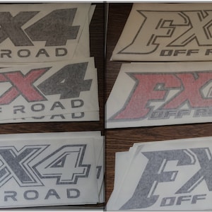 Ford FX4 Decals Fits Ford F150 F250 F350 Ranger Bed Side 2 Pices - Etsy