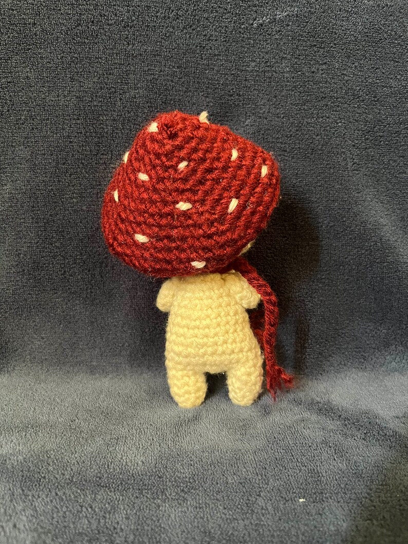 Mushroom Man Crochet Amigurumi, Handmade, Plushie - Etsy