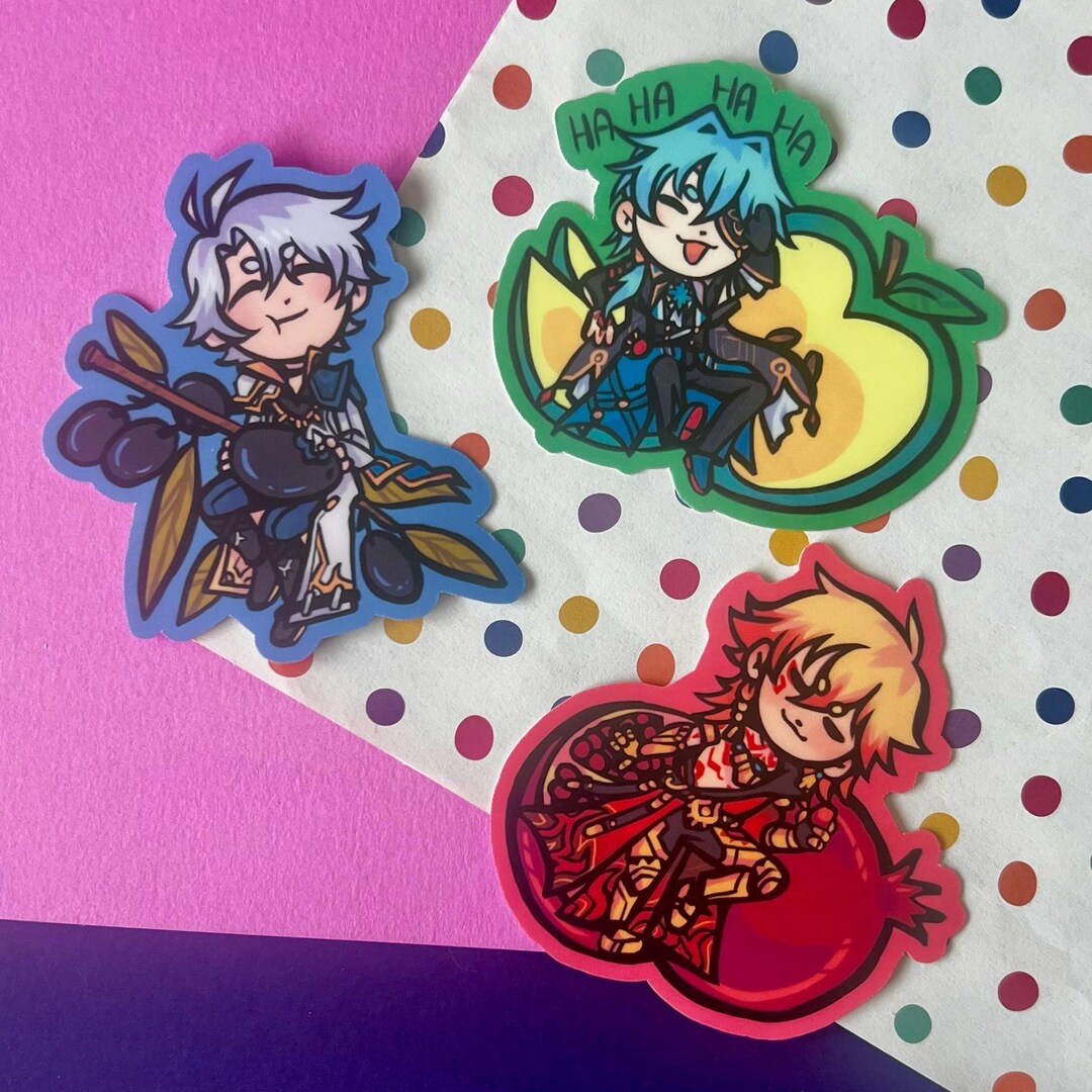 Honkai Star Rail | Fan-made Amphoreus Stickers - Etsy Canada