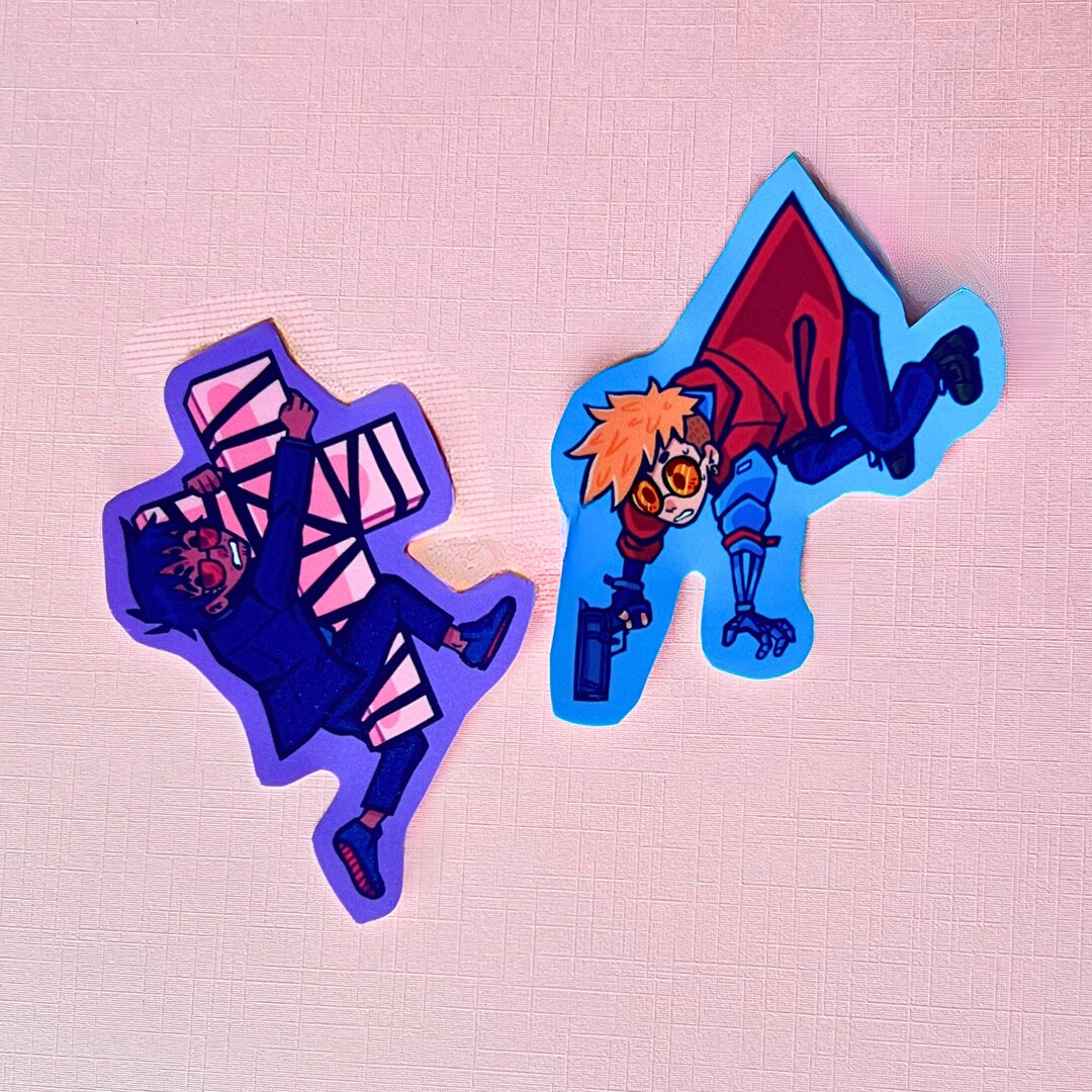 Trigun Falling Stickers - Etsy