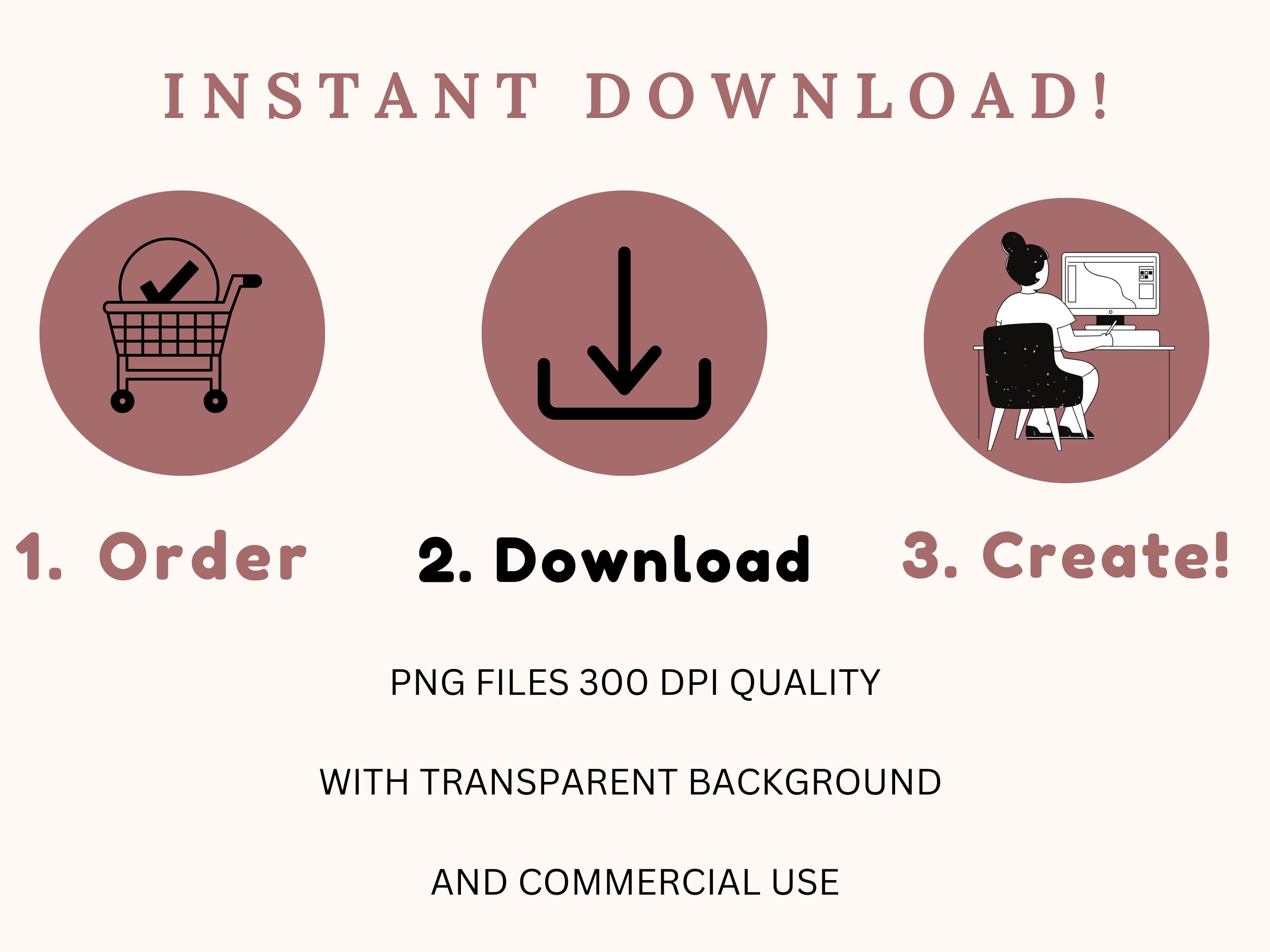 8 Cute & Cozy Kitchen Watercolor Clipart, High Quality PNG, Digital ...