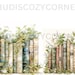11 Watercolor Floral Book Border Clipart, Watercolor Flower Books ...