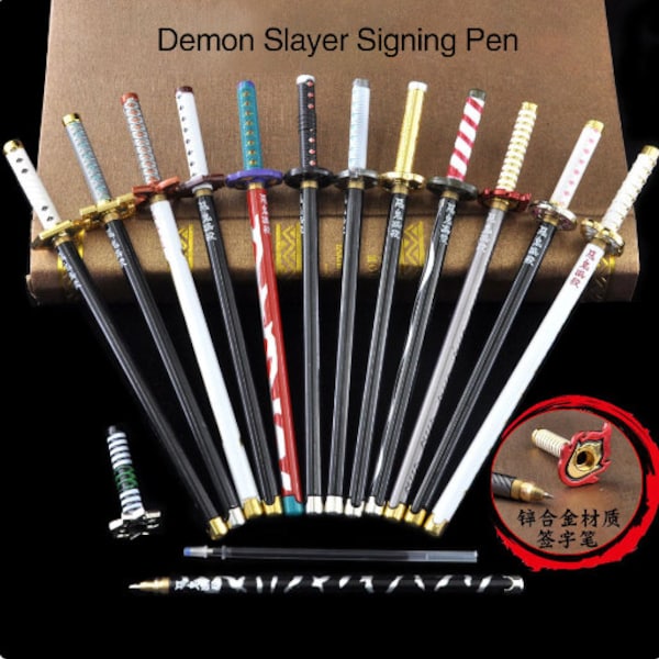 Demon Slayer Pen Sword - Etsy