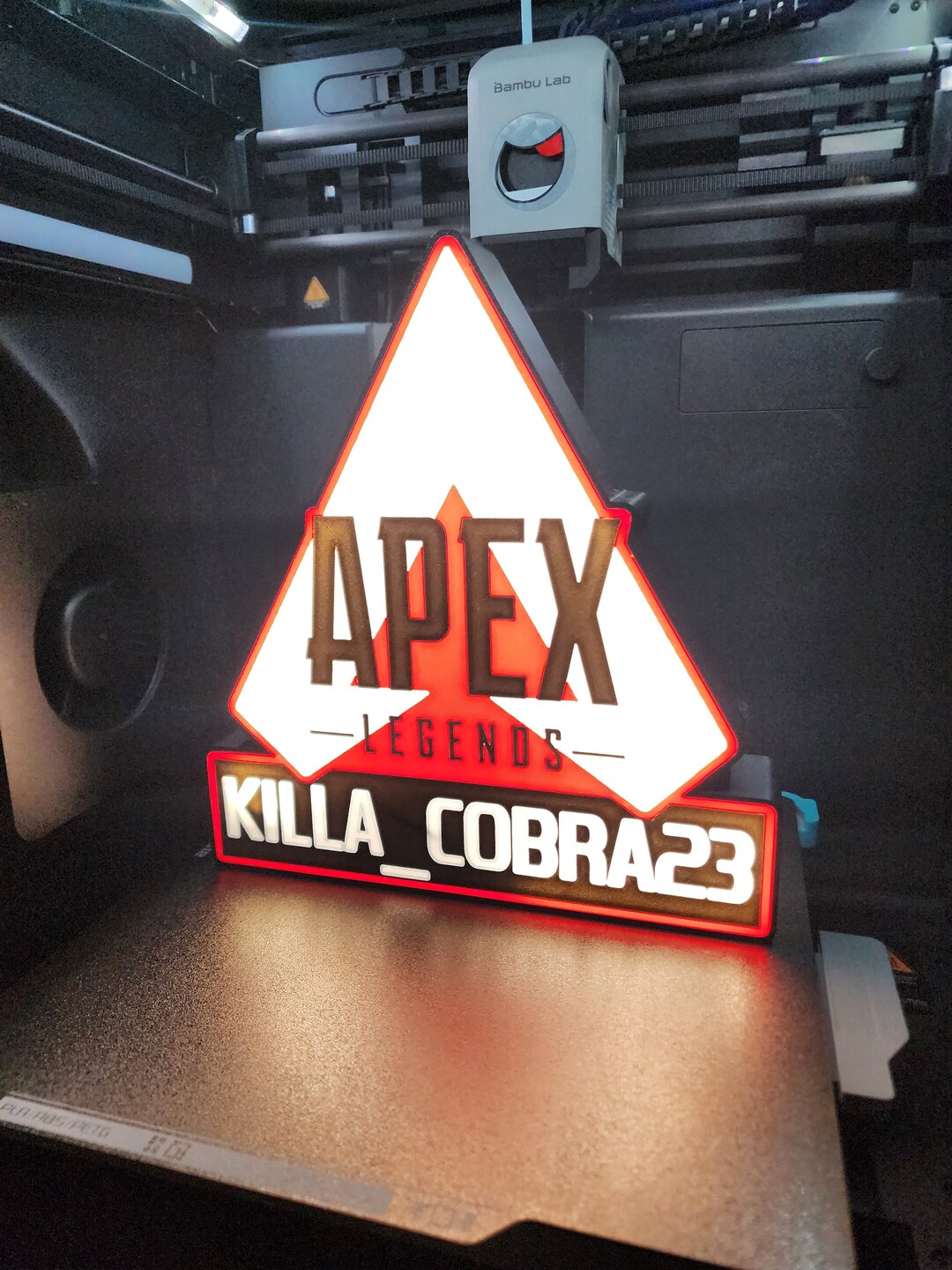 Custom Apex Legends Logo Lightbox: Gamer Desk Decor, Personalized Wall ...