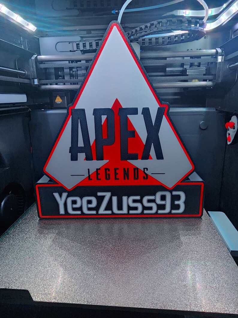 Apex Logo Gamertag/name Lightbox - Etsy