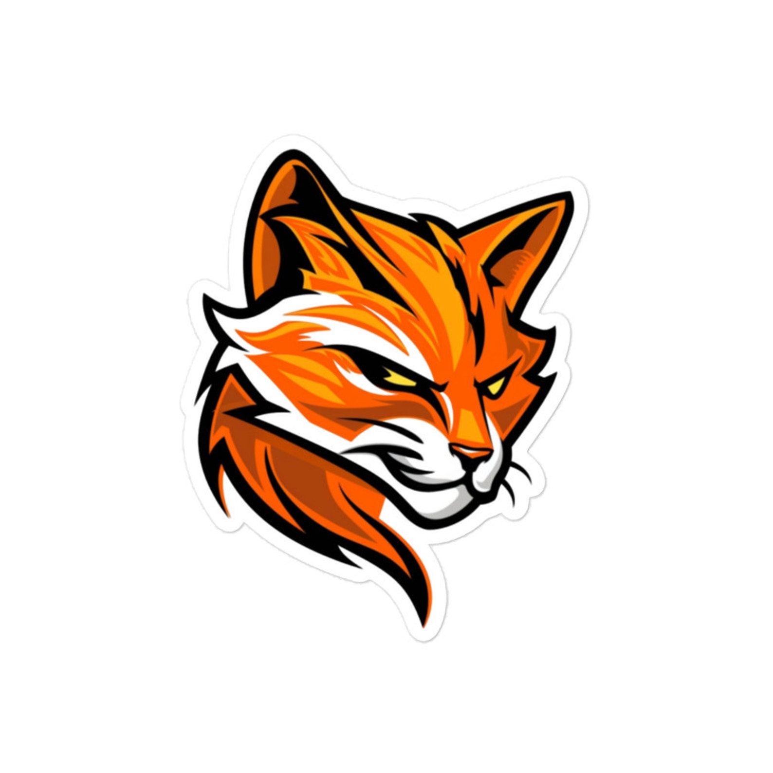 Orange Cat Logo - Etsy