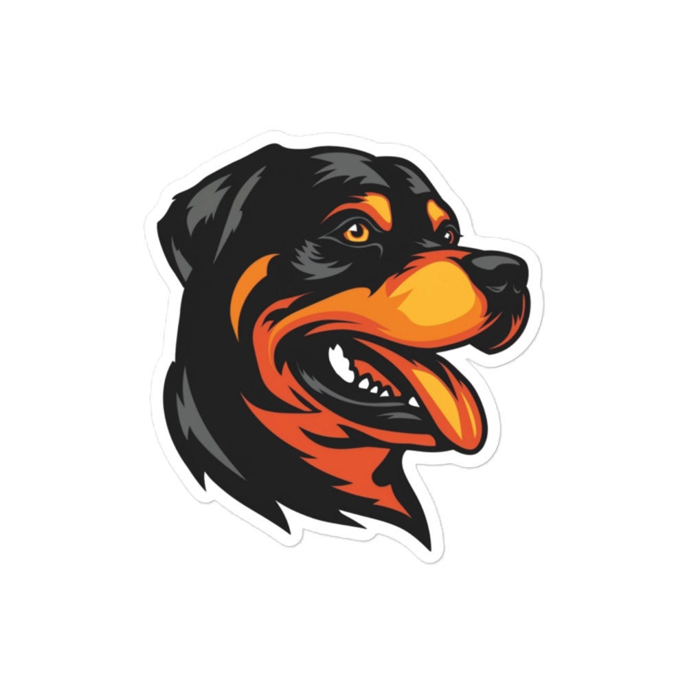 Rottweiler Dog Logo - Etsy