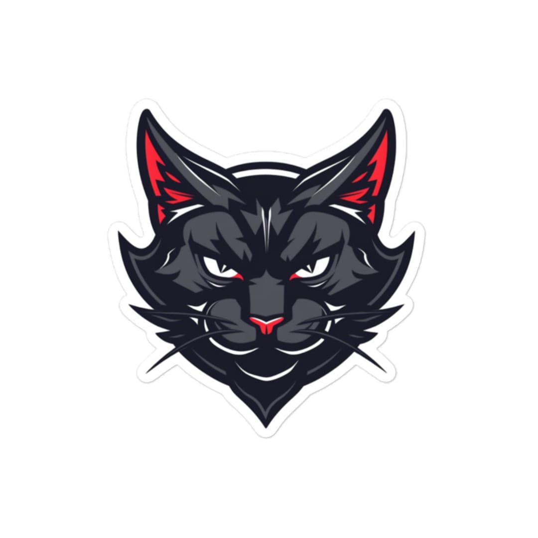 Black Cat Logo - Etsy
