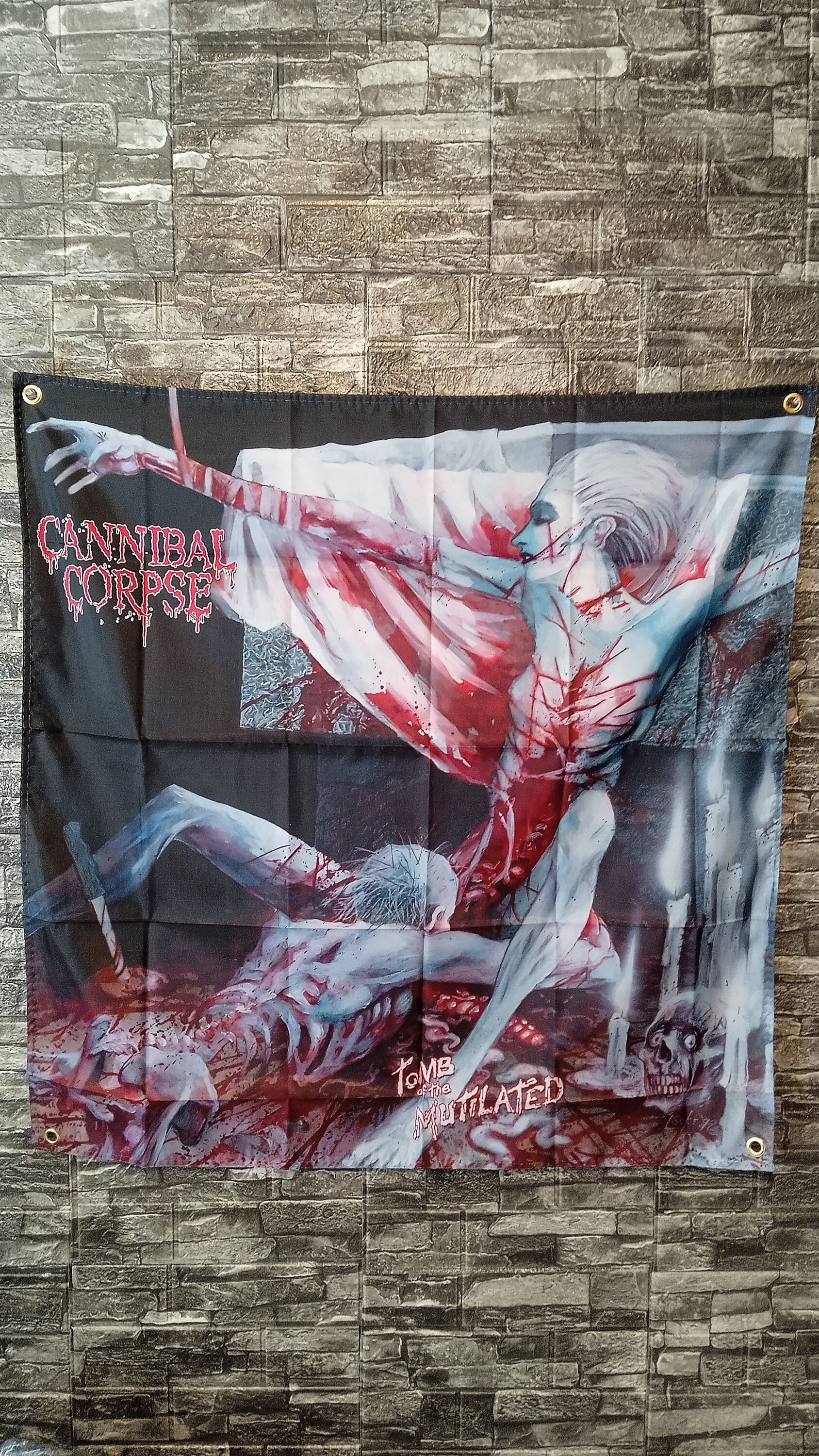 Cannibal Corpse Flag Tomb of the Mutilated Death Metal - Etsy