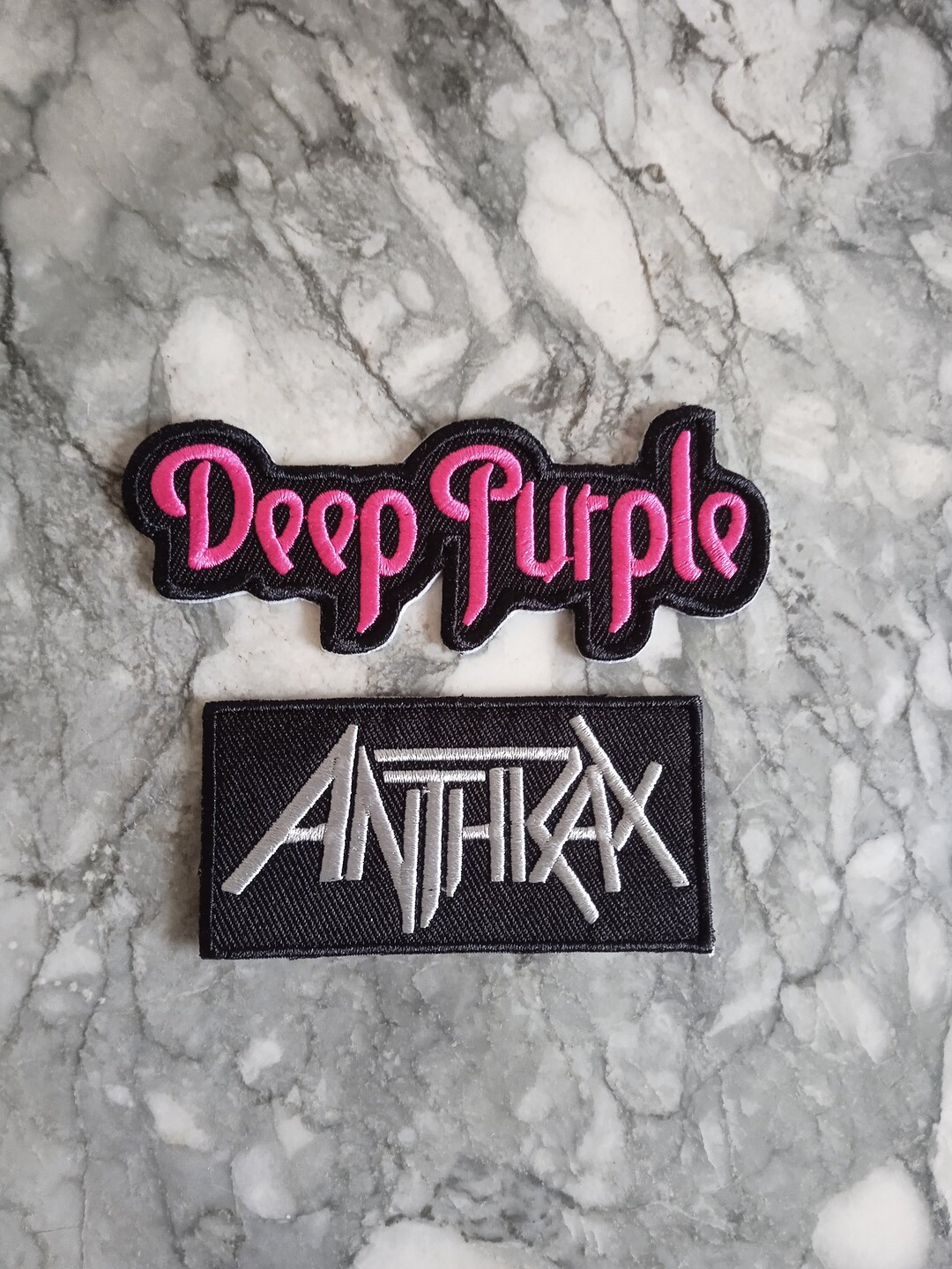 Anthrax Patch Deep Purple New Iron-on Patches - Etsy