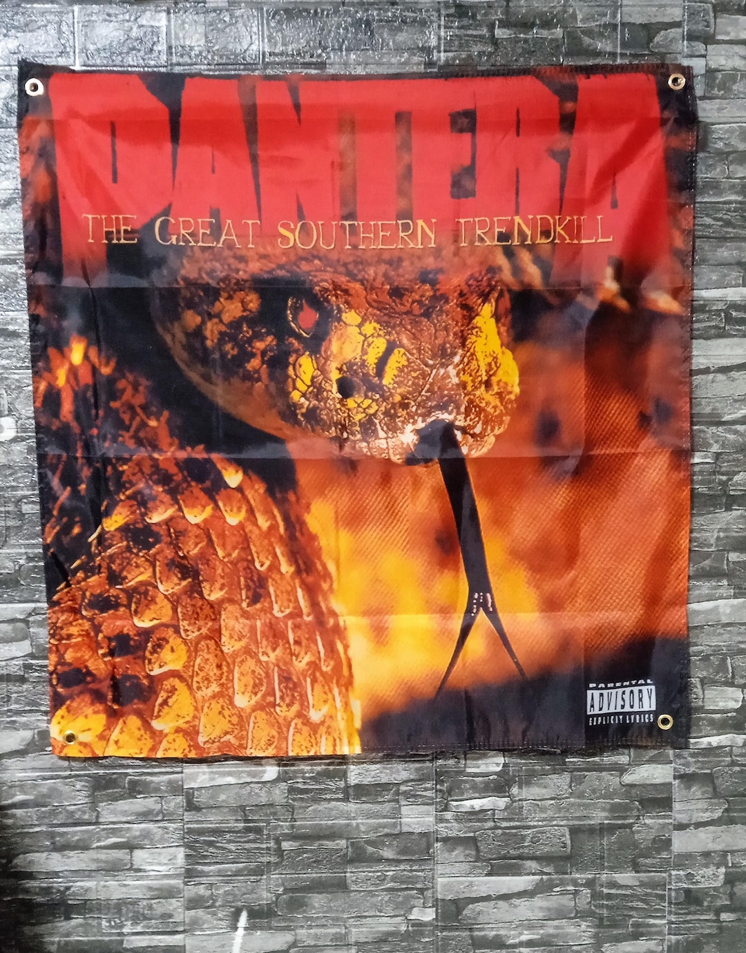 Pantera Snake Flag - Etsy