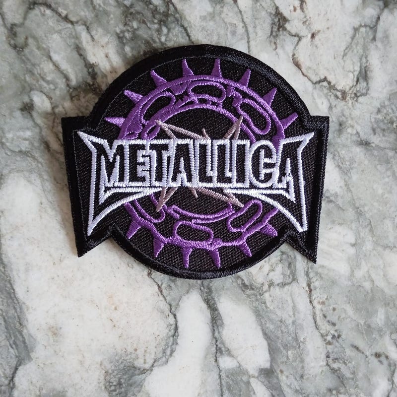 Metallica Patches - Etsy