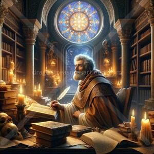 Saint Augustine Download: Digital Art, Instant Downloadable Wallpaper ...