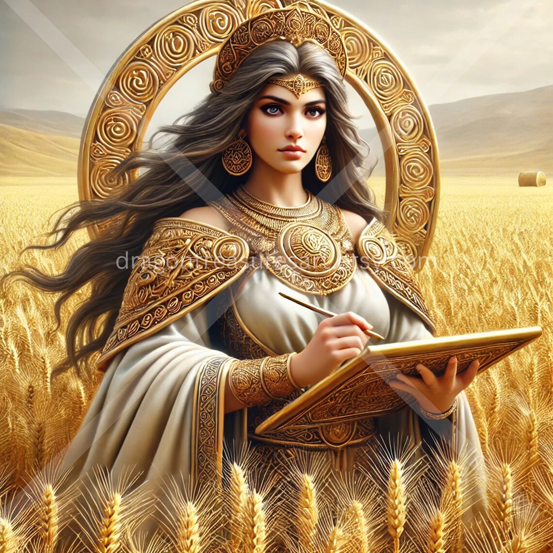 Nisaba Download: Digital Art, Instant Downloadable Wallpaper ...