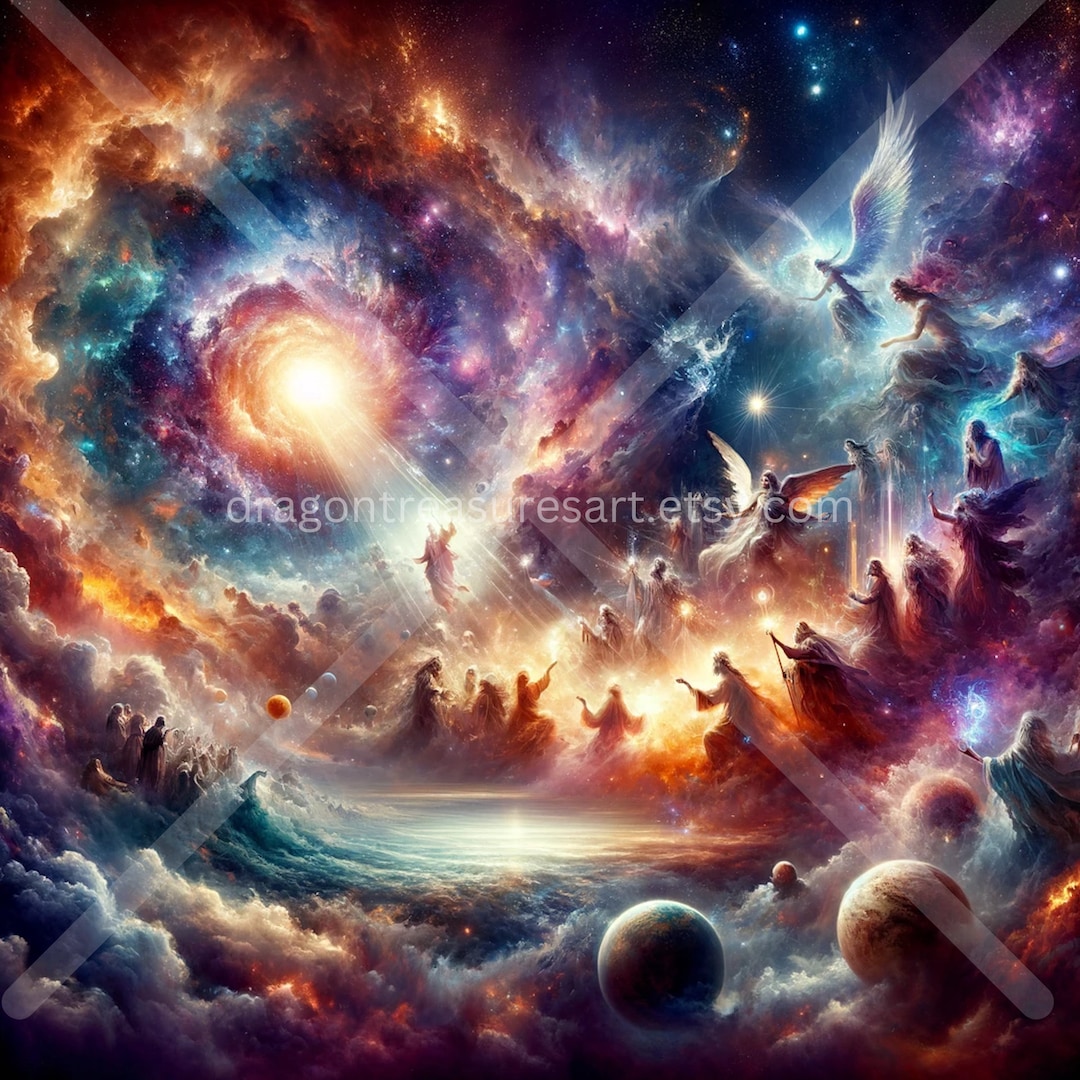 Creation Download: Digital Art, Instant Downloadable Wallpaper ...