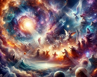 Zeus Download: Digital Art, Instant Downloadable Wallpaper ...