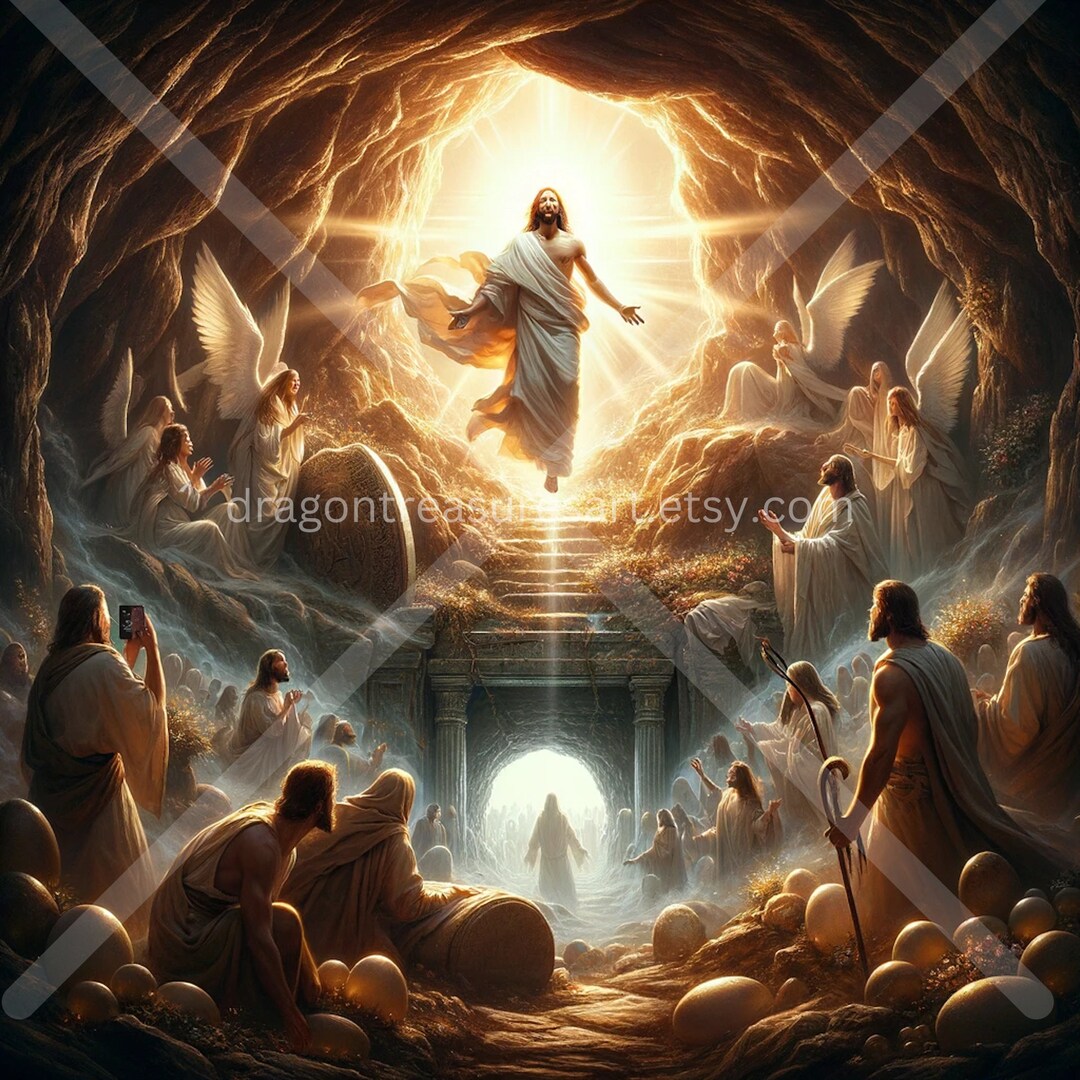 The Resurrection Download: Digital Art, Instant Downloadable Wallpaper ...