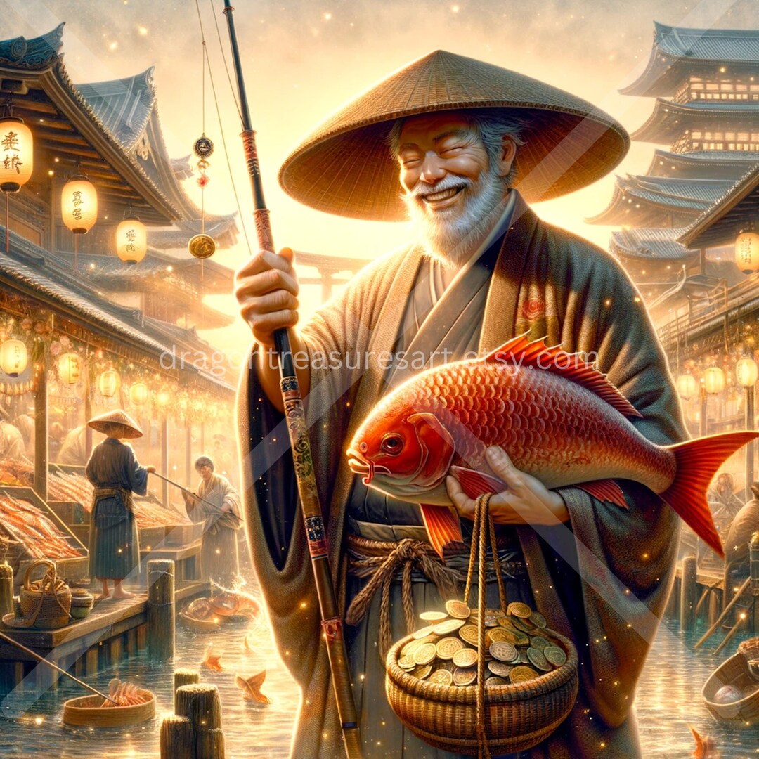 Ebisu Download: Digital Art, Instant Downloadable Wallpaper ...