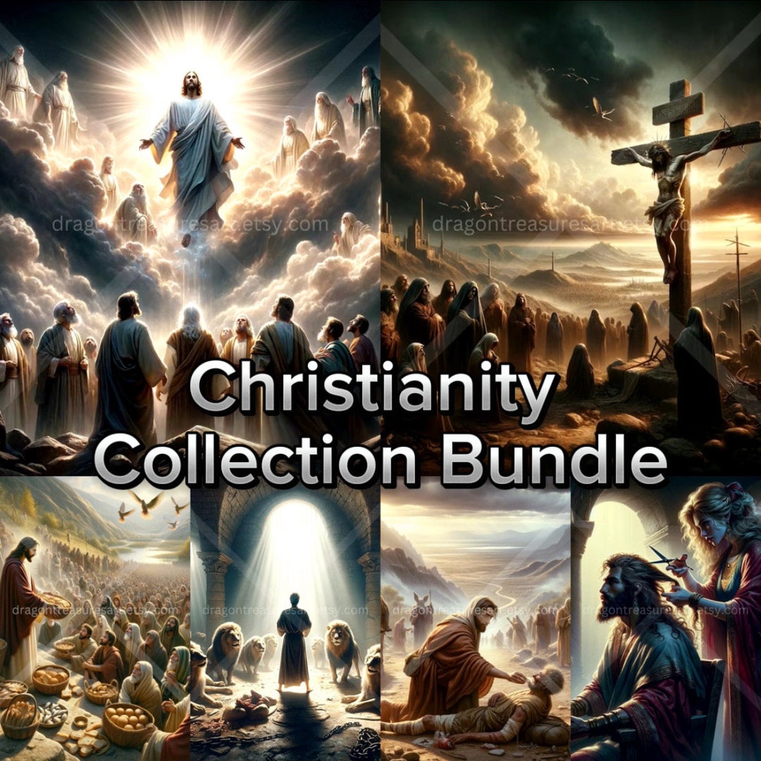 Christianity Collection Bundle: Digital Art, Instant Downloadable ...